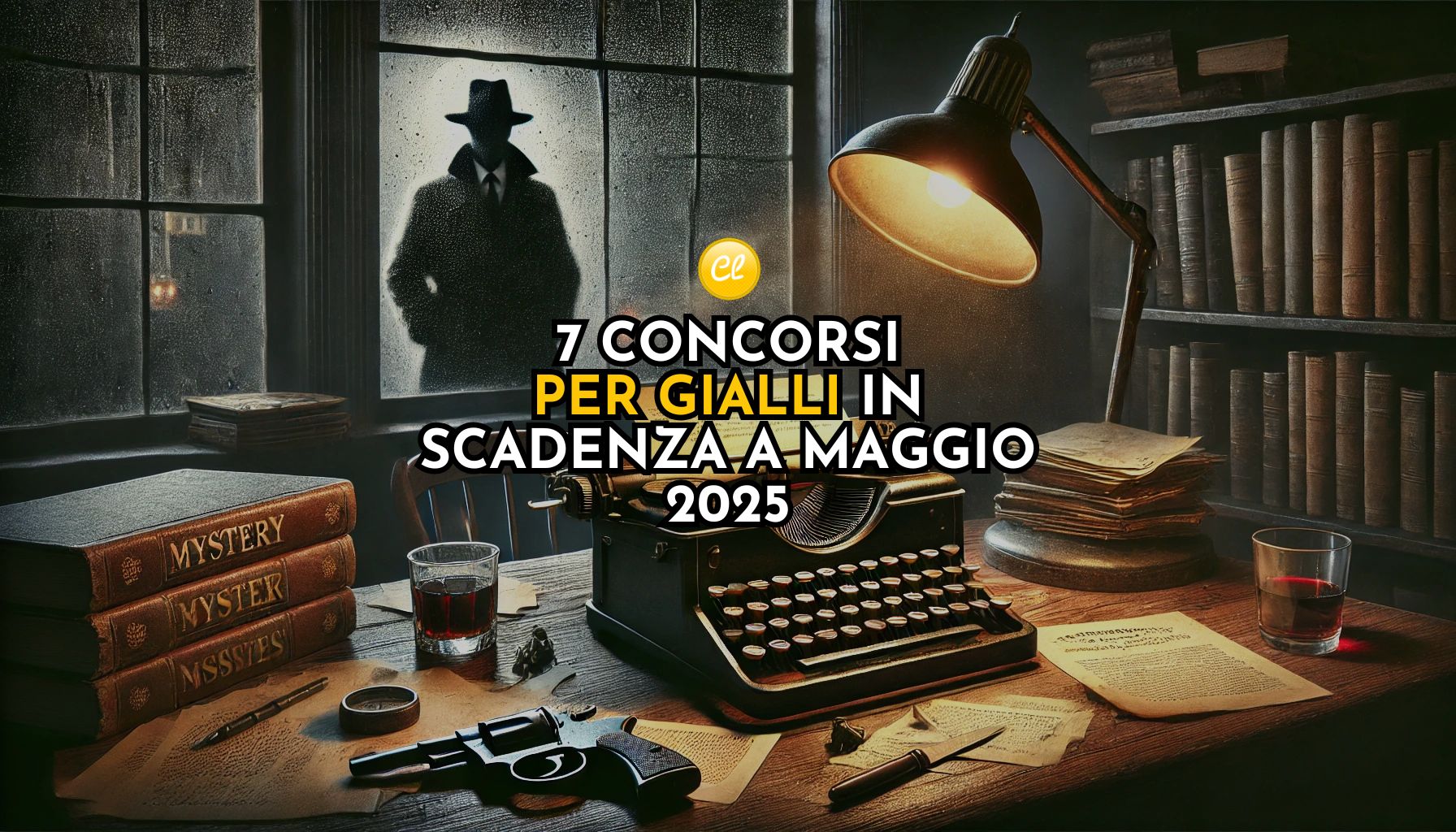 7 concorsi letterari per gialli in scadenza a maggio 2025